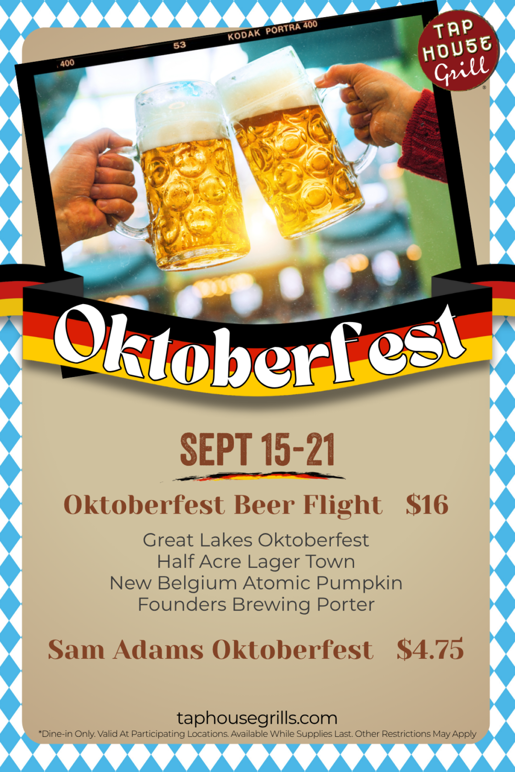 Palatine - TAP HOUSE GRILL